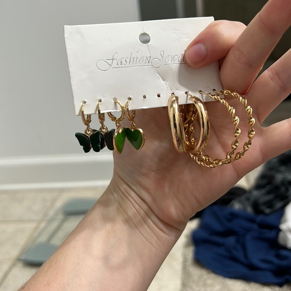 Jewelry | Gold Hoops Variety | Poshmark